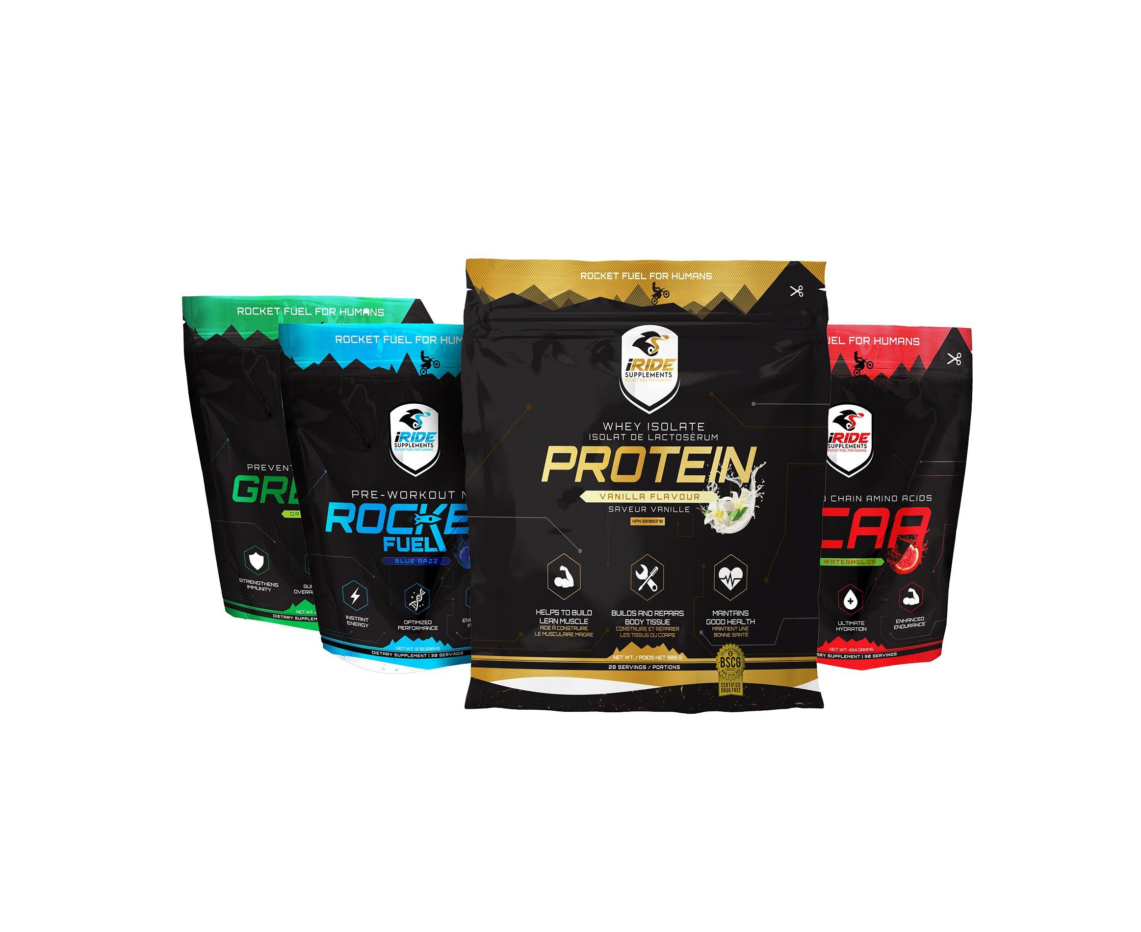 The Original Product Bundle w/Vanilla Protein (Save 10%) – iRide Supplements