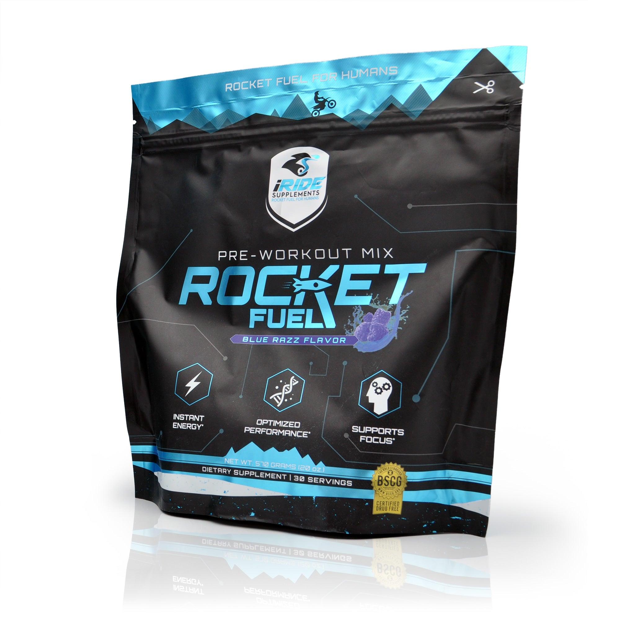 *Blue Raz* Rocket Fuel Pre-Workout